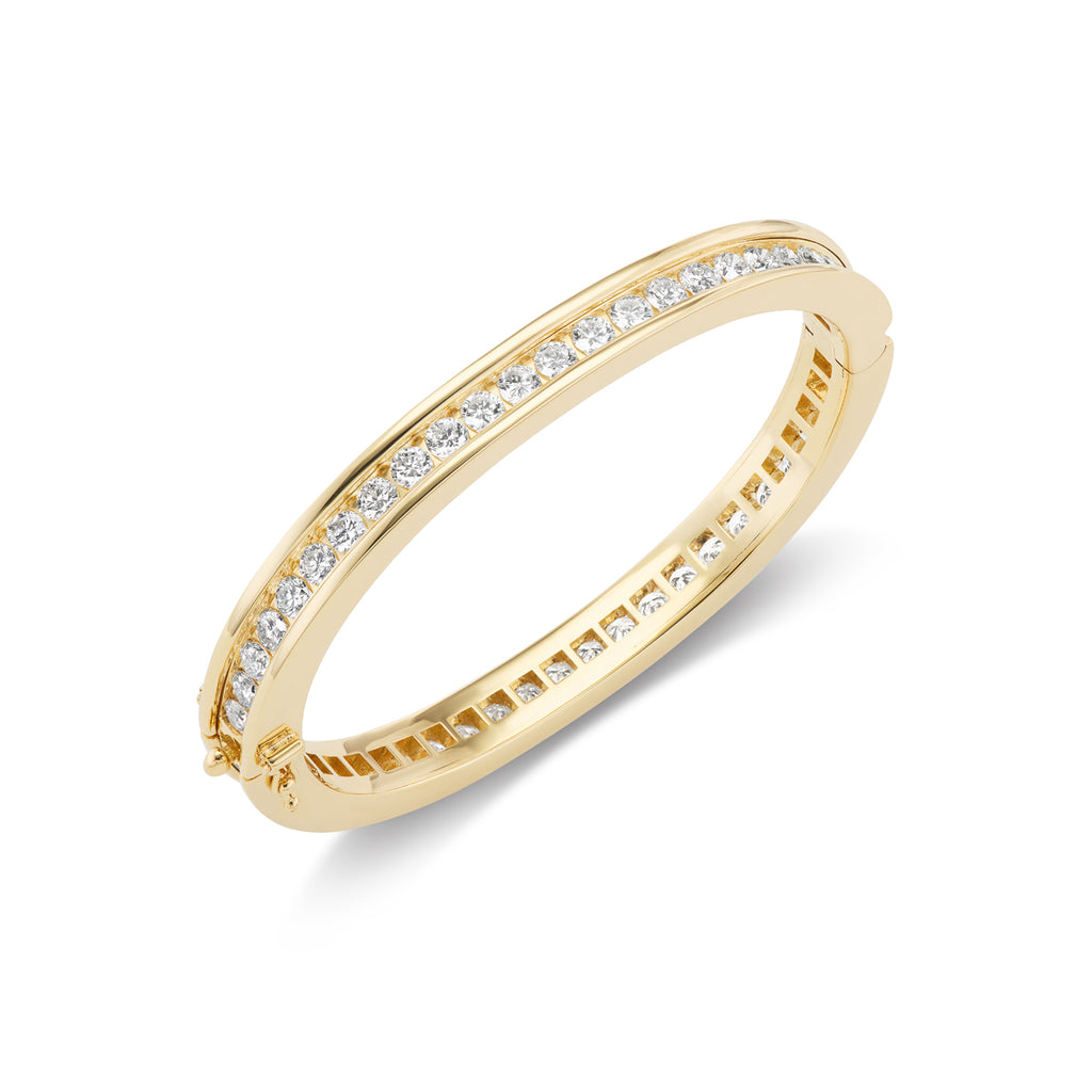 Channel-Set Diamond Bracelet – Brent Neale