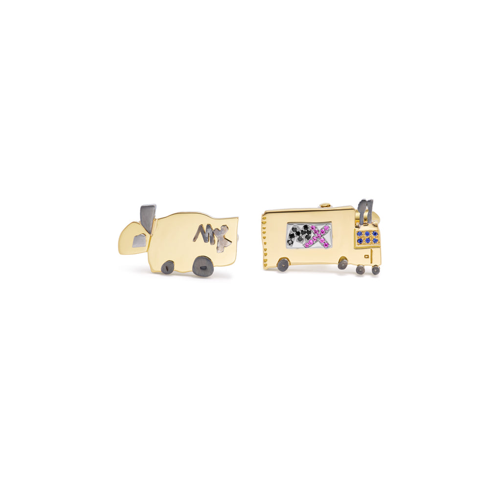 Truck Drawing Cufflinks – Brent Neale